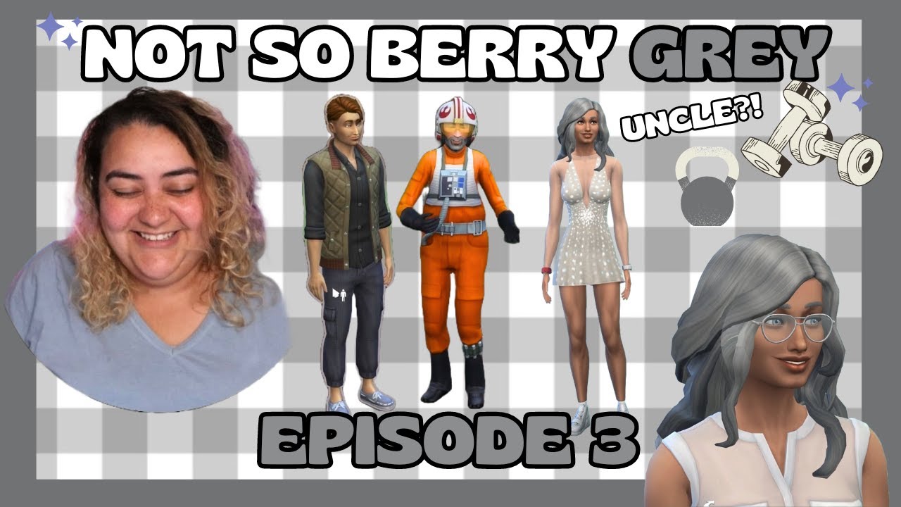 Sims 4: Not So Berry Challenge 🩶 Grey Gen 🩶 Episode 3🩶 - YouTube