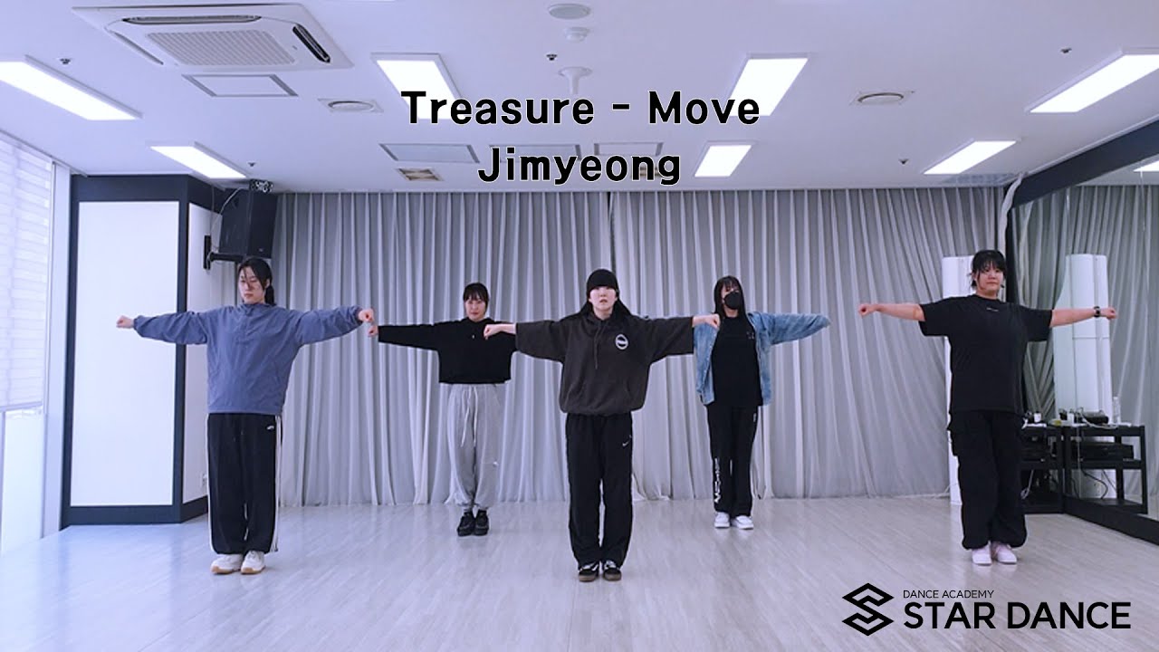 Treasure - Move l 지명Tㅣ 왕십리댄스학원 - YouTube