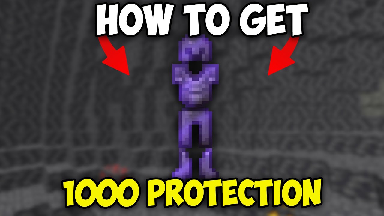 How to Get PROTECTION 1000 Armor Set in Minecraft 1.20.6 | PROTECTION ...