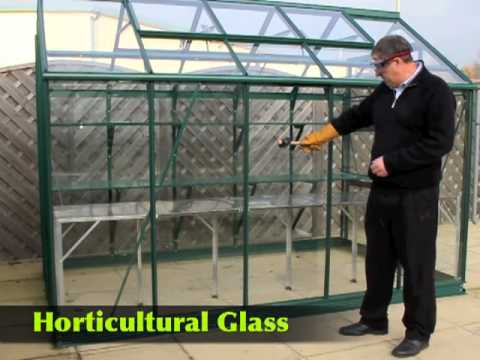 Rhino glass v horticultural glass - YouTube
