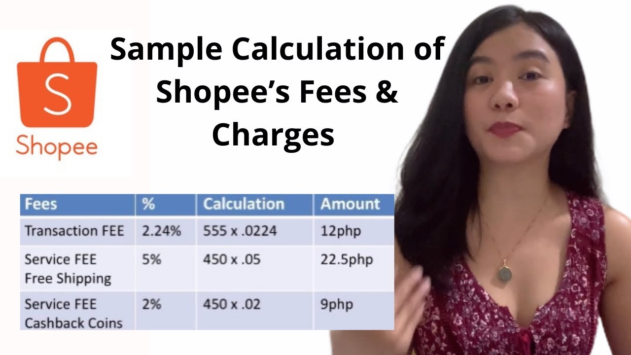 Reacting to a content about Shopee Transaction Fee + Sample Computation ...