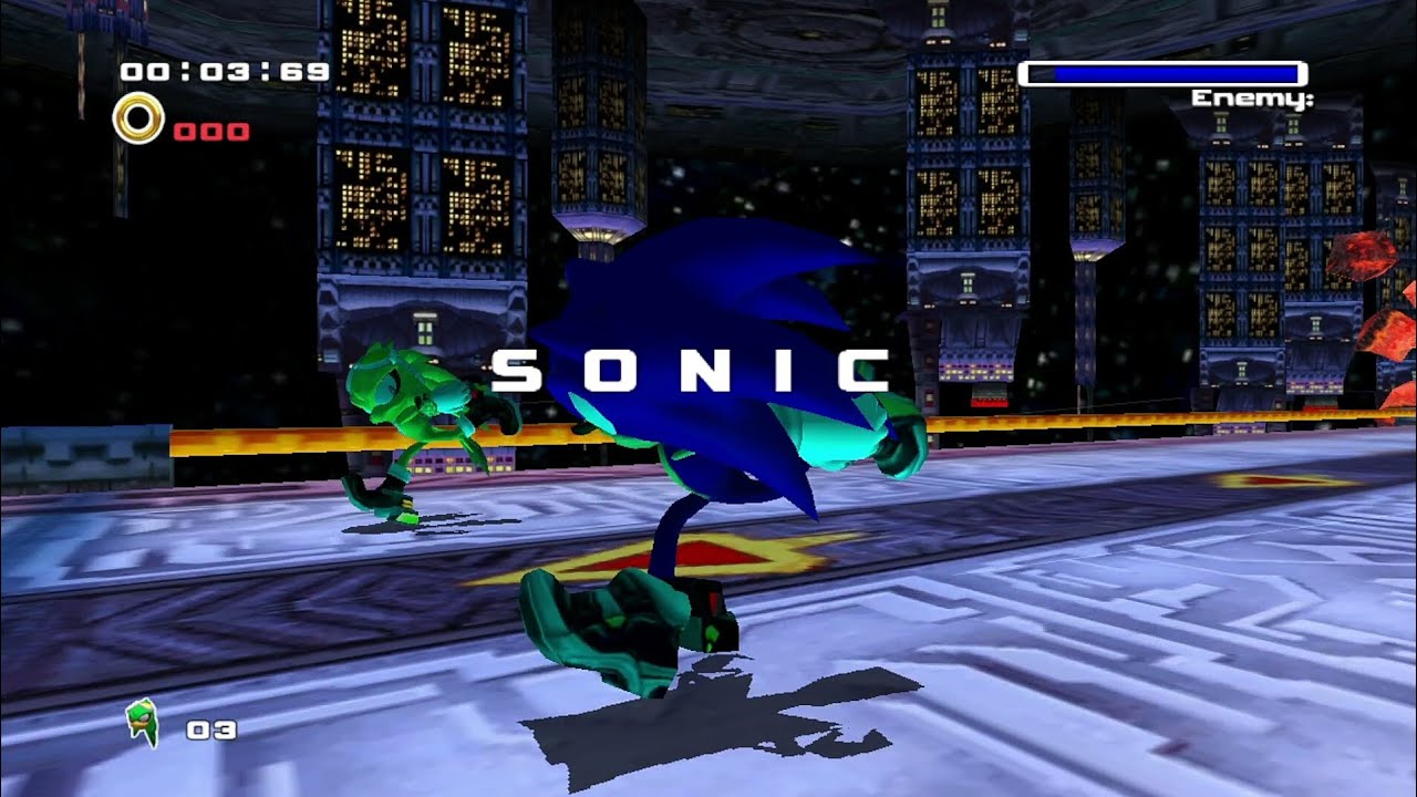 Jet the Hawk vs Sonic the Hedgehog | Sonic Adventure 2 Battle modded ...