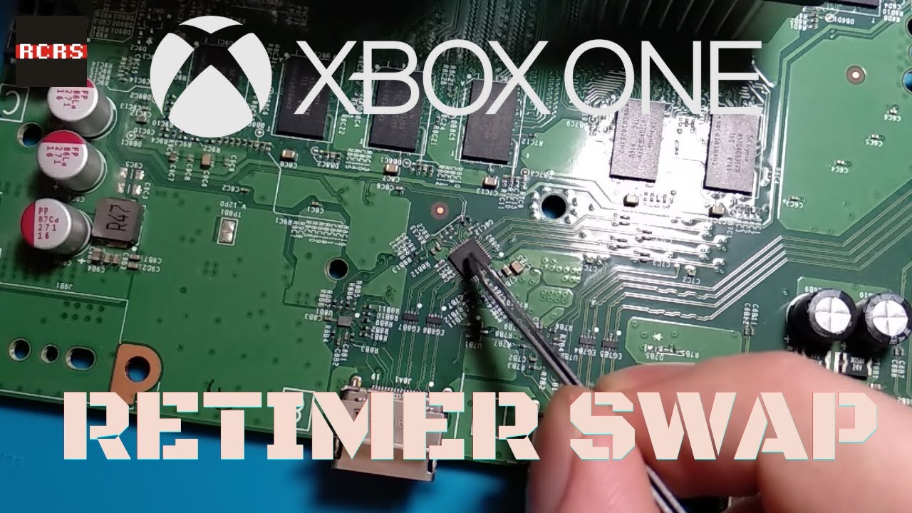 Xbox One S glitchy/nepostojeći video signal - Zamjena HDMI Retimer čipa ...