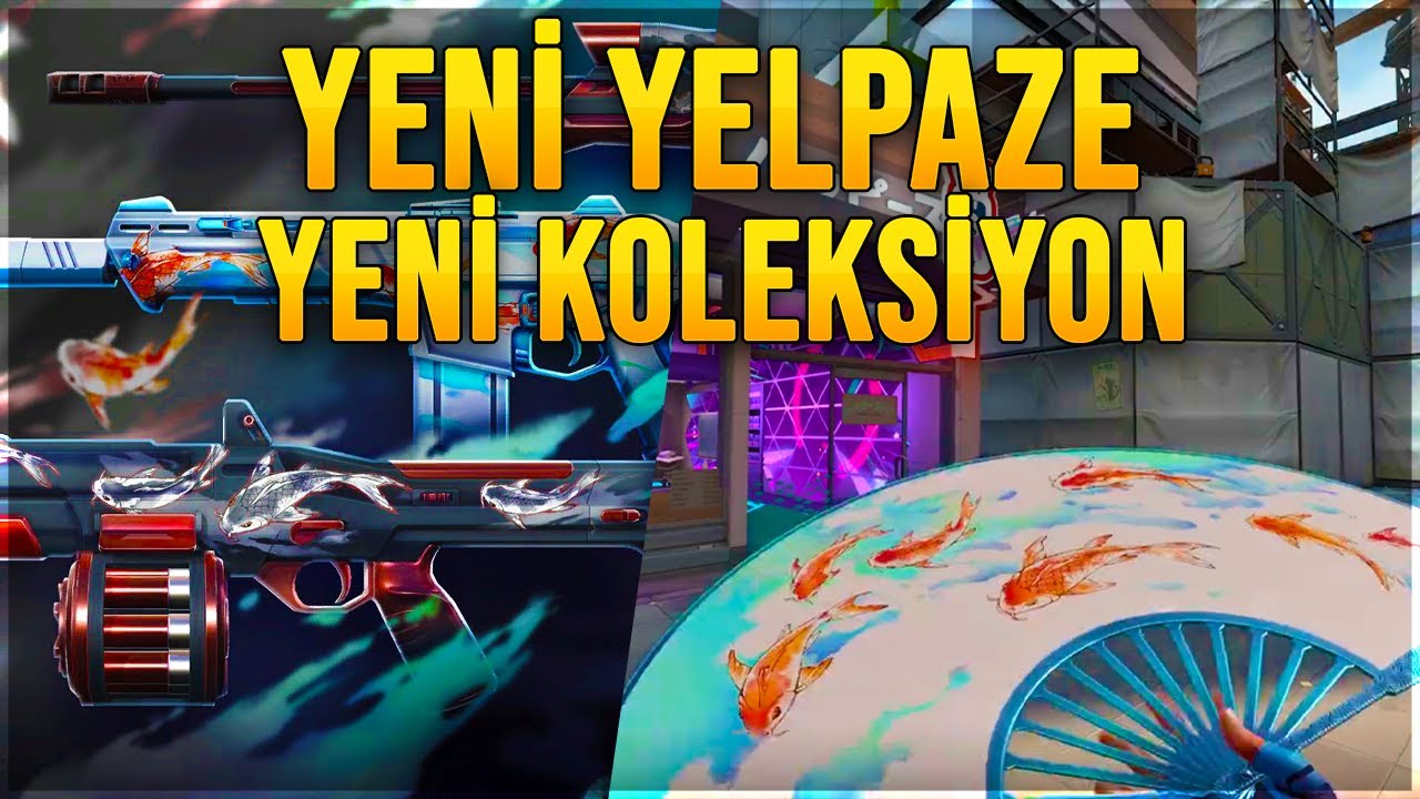 YENİ YELPAZE GELİYOR! VALORANT YENİ KOLEKSİYON BELLİ OLDU! (Kohaku ...