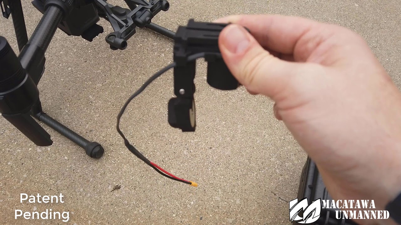 MacDrop Sling Load Drone Payload Drop System - YouTube