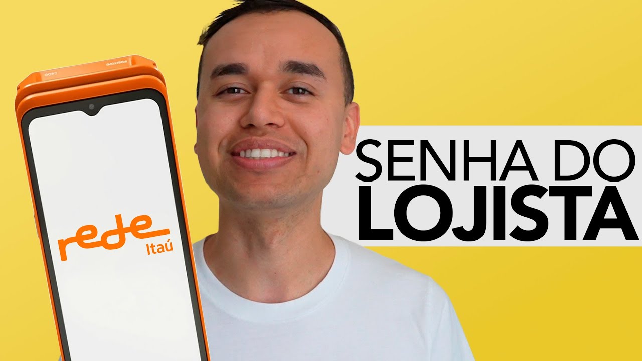 Como configurar a senha do lojista na máquina de cartão LARANJINHA ...