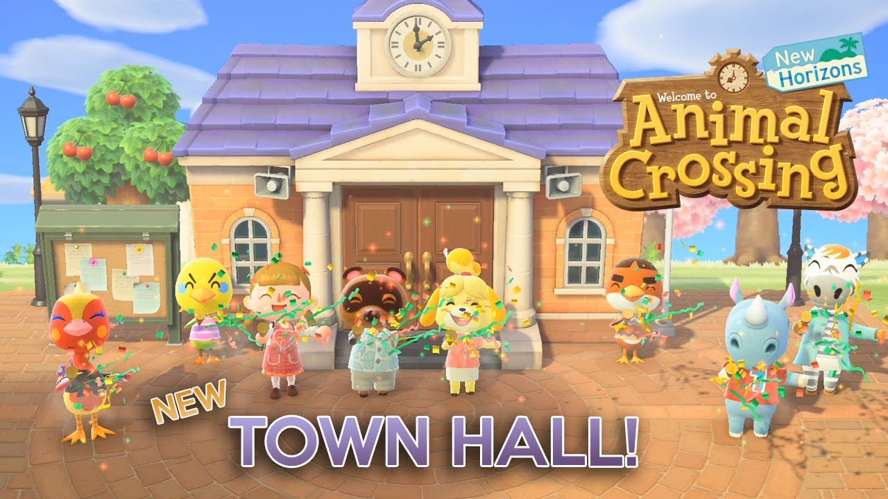 Update! New Villagers, and the opening of Town Hall! | Animal Crossing ...