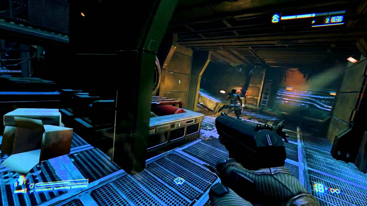 Aliens: Colonial Marines walkthrough - For Bella - YouTube