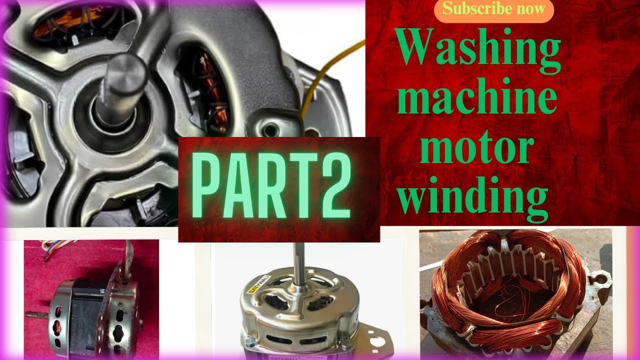 washing machine motor winding part 2 🛠️ - YouTube