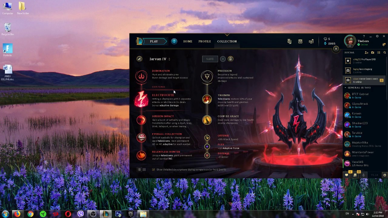 Jarvan IV runes s9 - YouTube