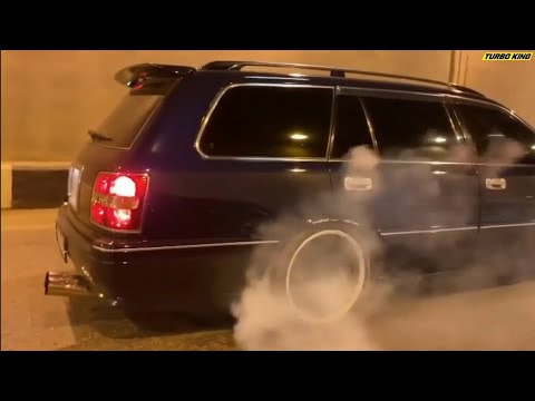 Toyota Crown Estate JZS171W Street Drifting1.5JZ TURBO #1JZ #2JZ - YouTube