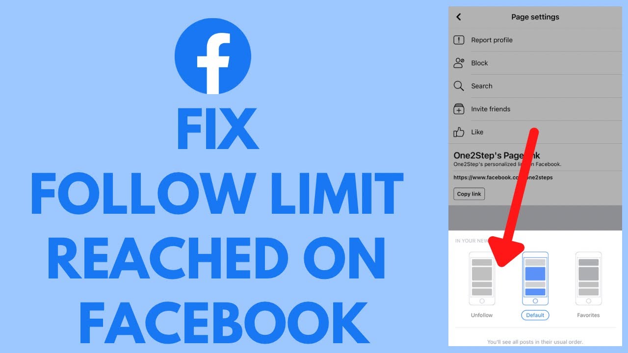 FIX Follow Limit Reached on Facebook (EASY!!) - YouTube