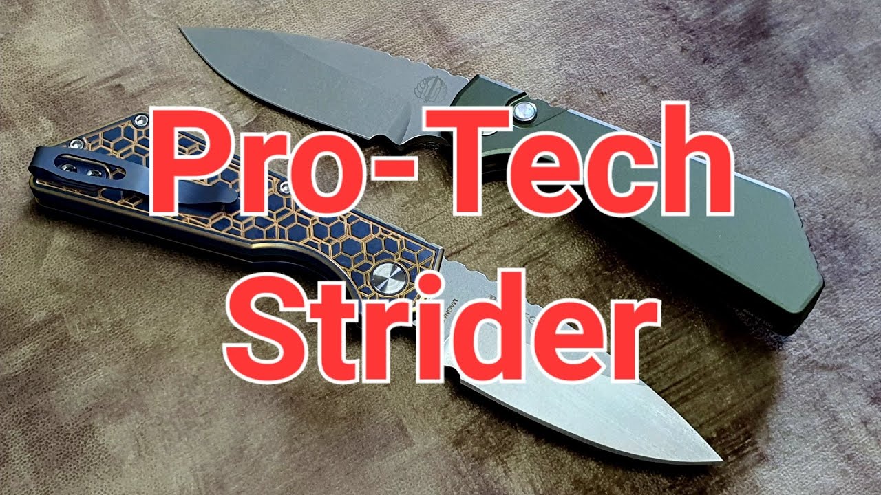 Neue Pro-Tech Modelle von der Blade Show: PT Strider (Exclusive/Custom ...
