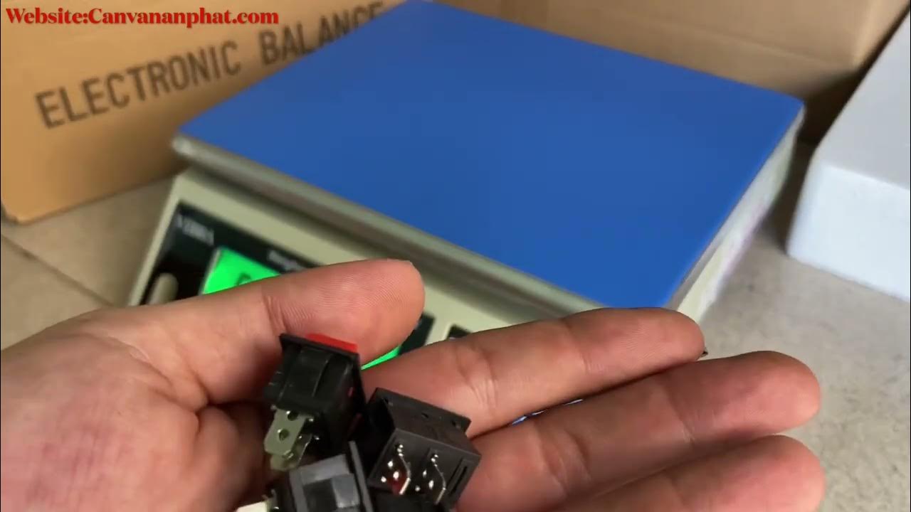 Cân điện tử HAW 3kg,6kg,15kg,30kg | Hướng dẫn chi tiết Cân điện tử Vibra Haw - YouTube