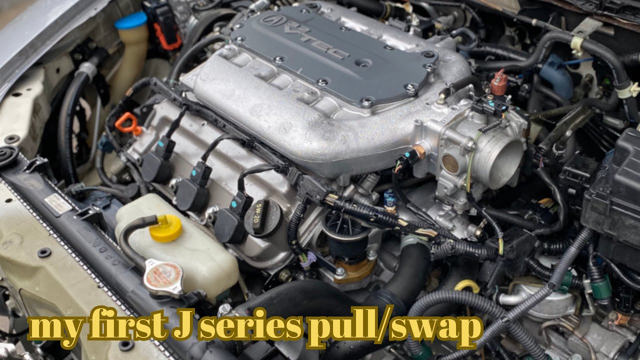My first J-series swap (never again) - YouTube