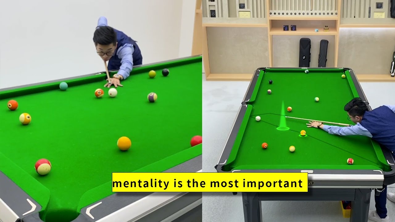 The key to winning in billiards is to adjust your mentality - YouTube