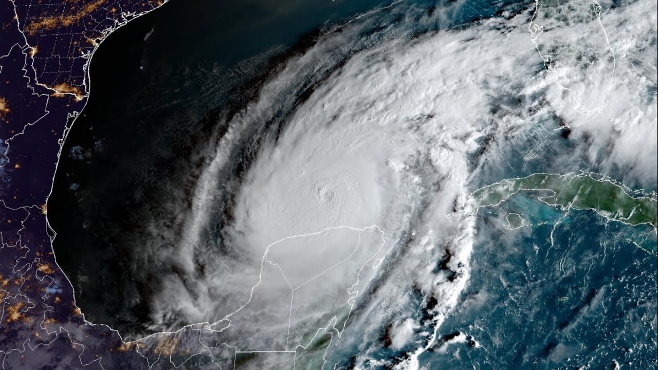 NASA's Stunning Timelapse of Hurricane Milton from Space | Breathtaking ...