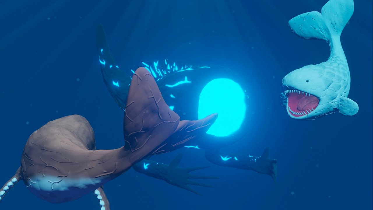 bloop, julia beast vs sea eater zilla - YouTube