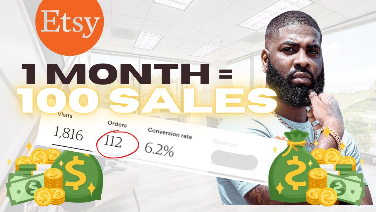 How I got 100 Sales My First Month on Etsy (Step-By-Step) - YouTube