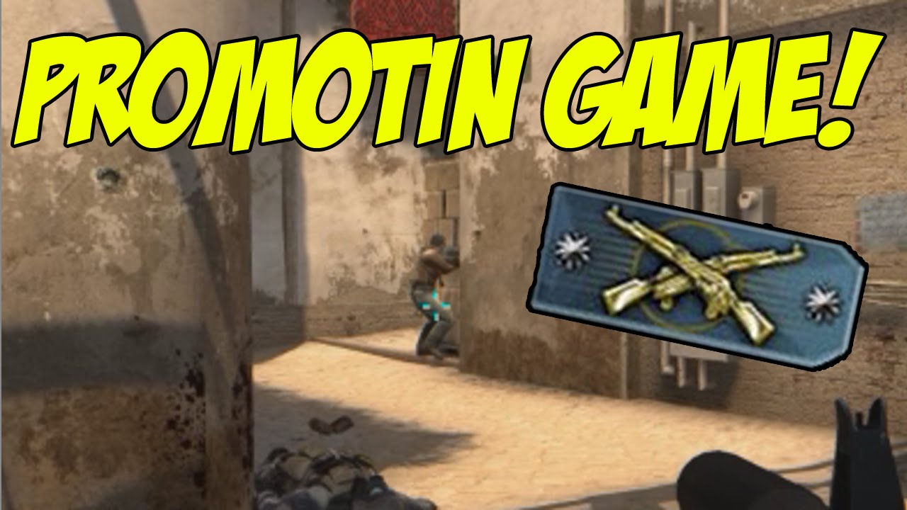 MASTER GUARDIAN ELITE!! - CS GO Promotion Game - YouTube