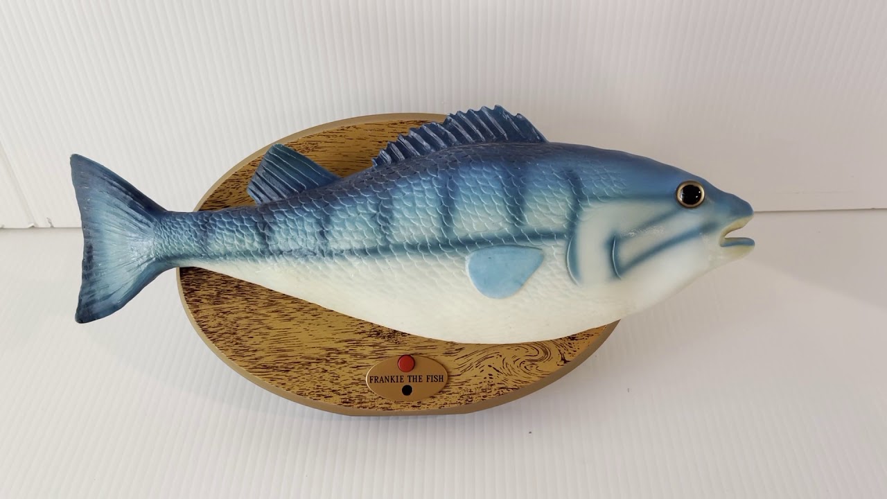 McDonald’s Frankie the Fish Gemmy Singing Mounted Filet of Fish FLAWS ...
