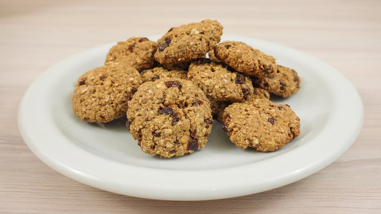 Melhor receita de cookies saudáveis que você vai achar! Muito fácil e ...