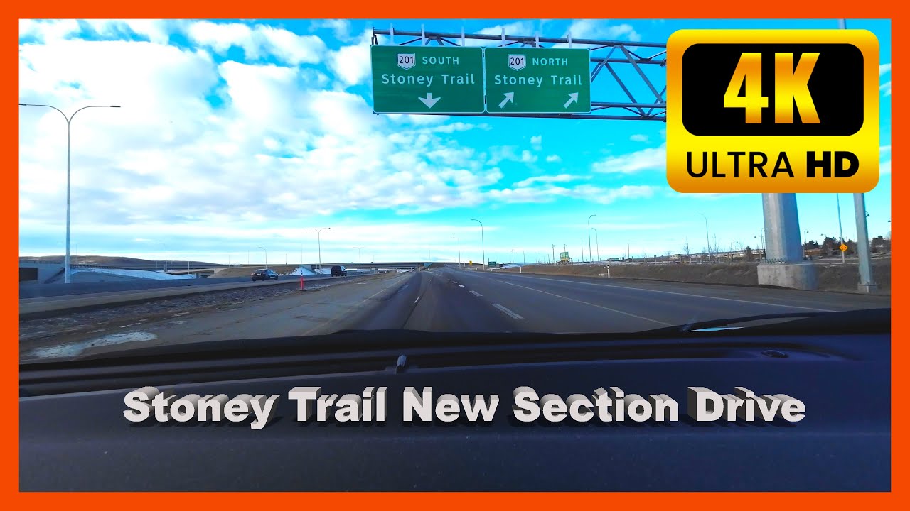 Stoney Trail New Section (Driving in Calgary) 😊🚙🇨🇦 #calgary # ...