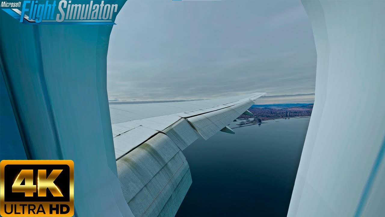[4K] Microsoft Flight Simulator 2020 *LANDSCAPE GOOD GRAPHICS* 777-200 ...