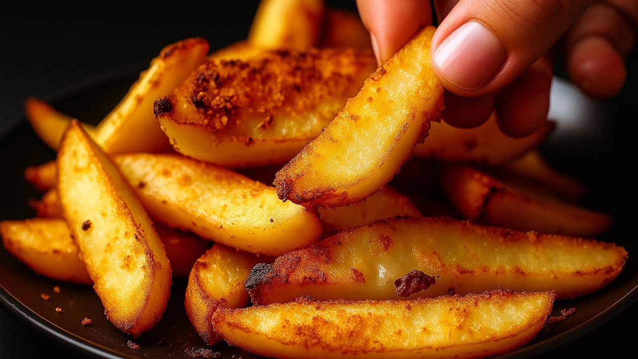 A super trick with simple potatoes in 10 minutes! Do NOT fry fries ...