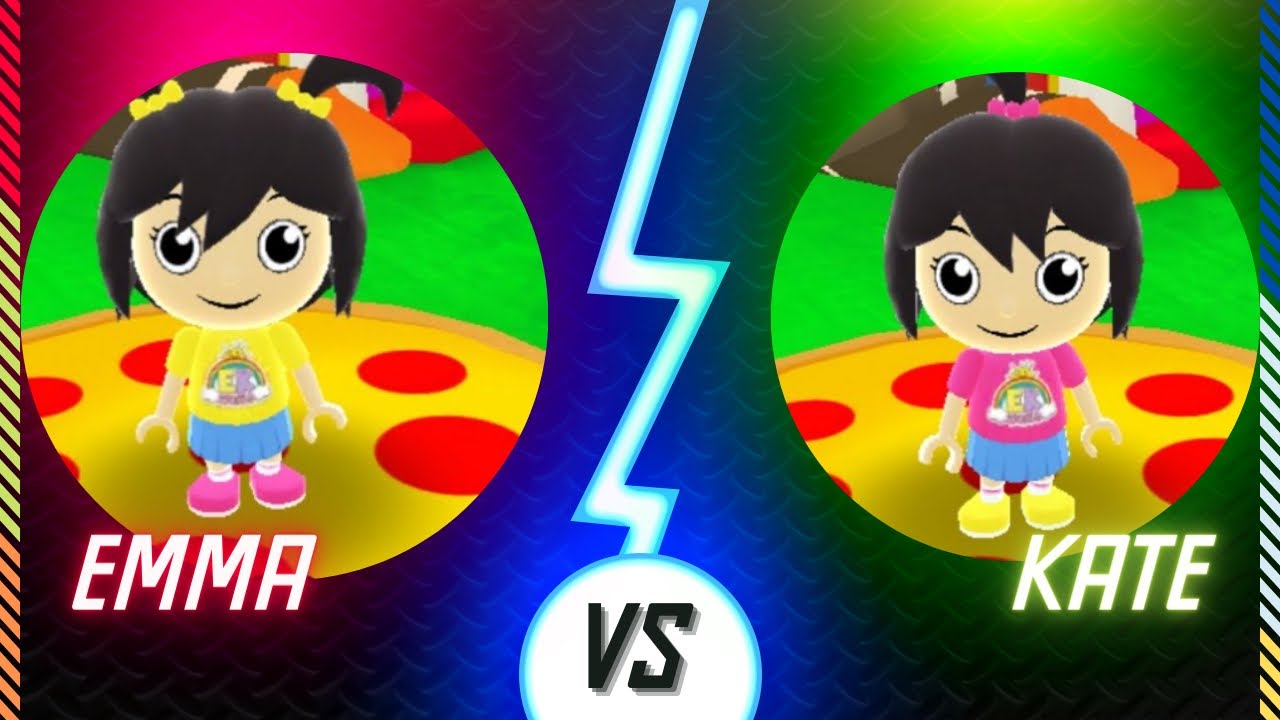 Ryan’s World | Tag with Ryan | Emma vs Kate ~ Battle of the Kaji ...