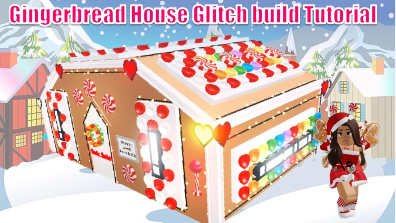 How to build a gingerbread house in Adopt Me Tutorial part 10 (Roblox ...