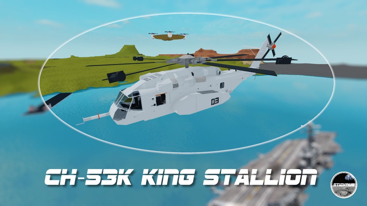NEW CH-53K King Stallion Helicopter Showcase || Roblox Plane Crazy ...