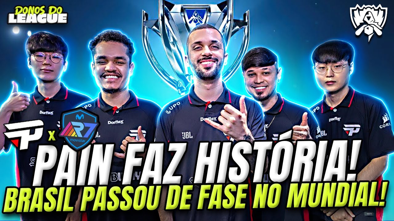 CLASSIFICAÇÃO HISTÓRICA DA PAIN GAMING - DONOS DO LEAGUE - YouTube