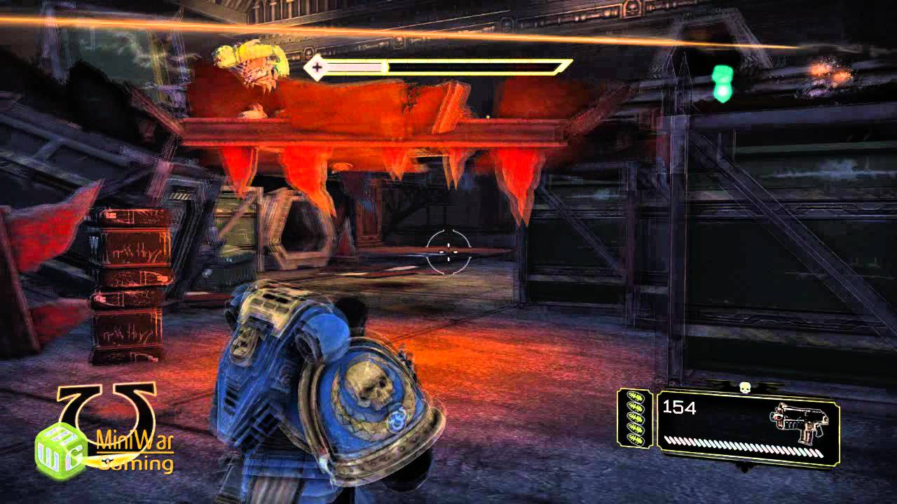 Warhammer 40k Space Marine Video Game First Look Gameplay - YouTube