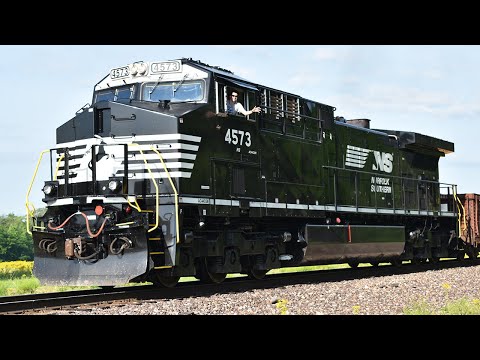 Recently Rebuilt NS 4573 leads NS 167 - YouTube