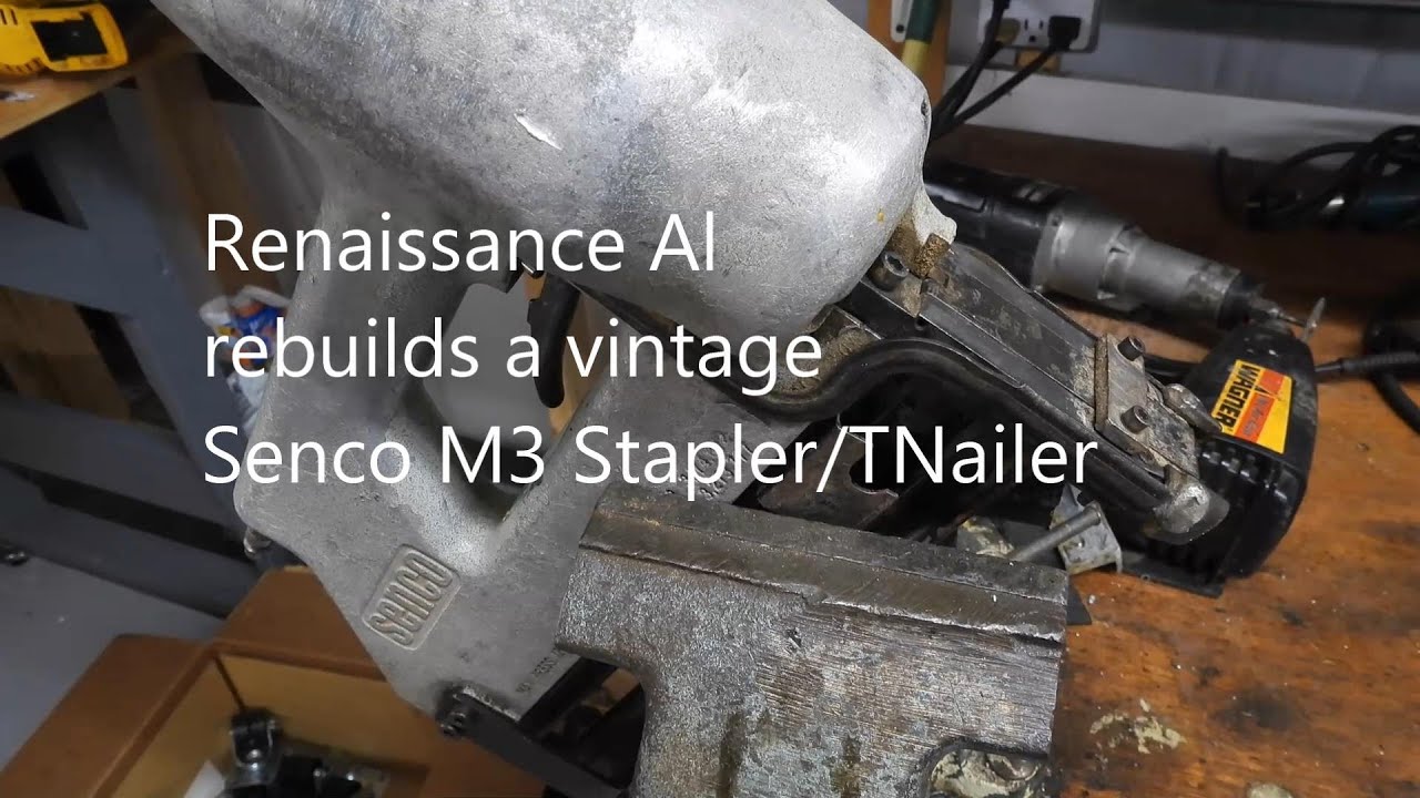 Senco M1 M2 M3 stapler / t-nailer SFN finish nailer rebuild - YouTube