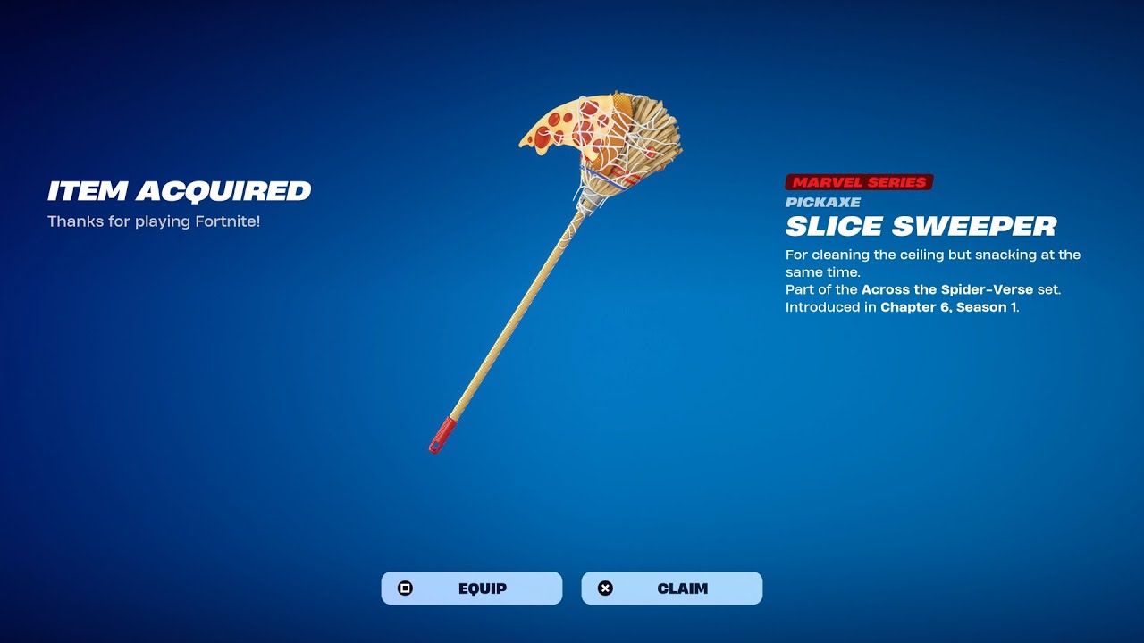 How To Get Slice Sweeper Pickaxe NOW FREE In Fortnite! (FREE Slice ...