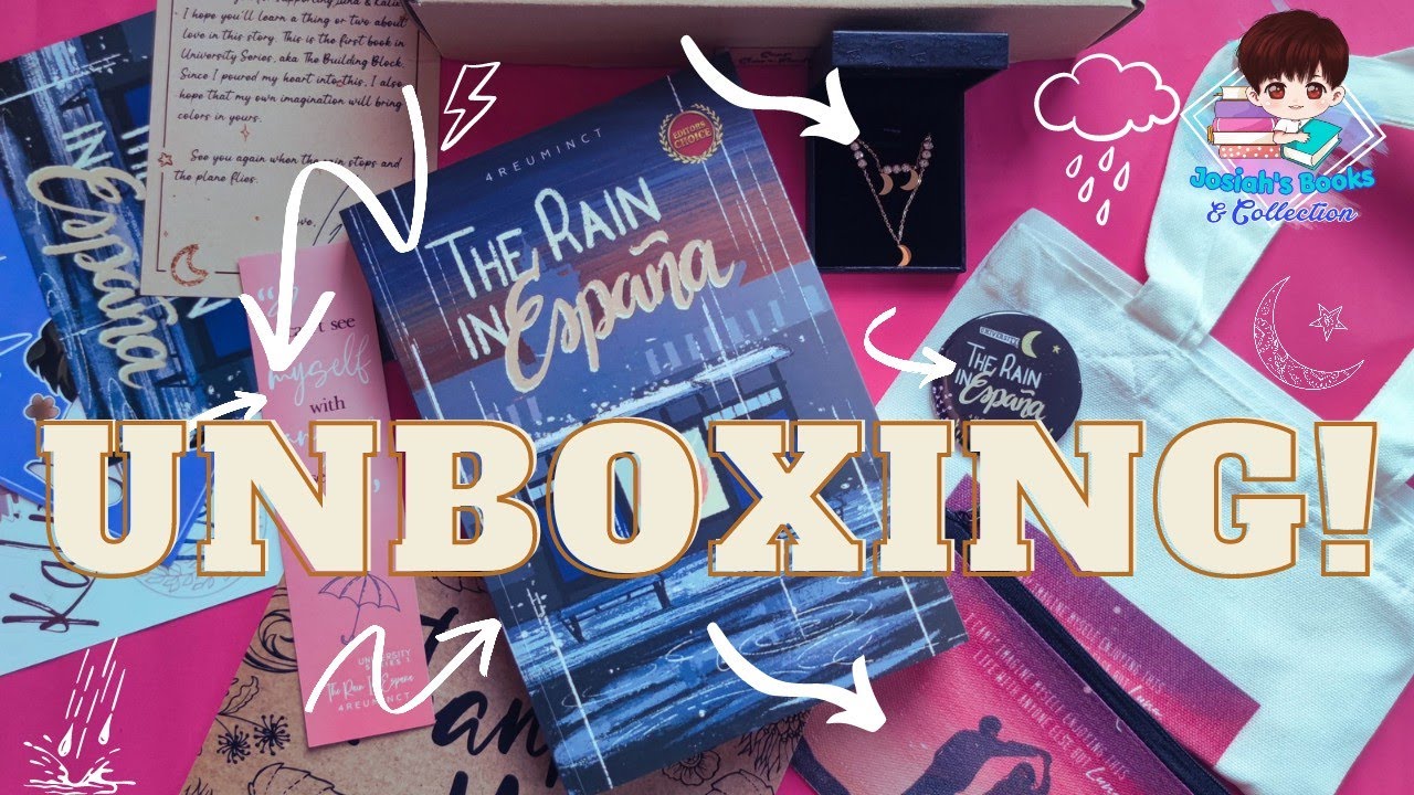THE RAIN IN ESPAÑA BY 4REUMINCT BOOK UNBOXING JOSIAH'S BOOKS AND ...