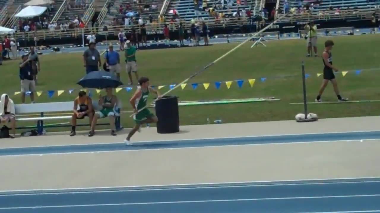 Pole Vault Sean Nickell Mark 15' 7'' as of -6 20 10.mp4 - YouTube