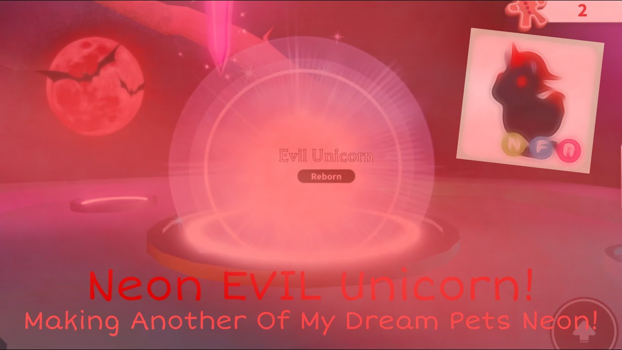 Making Another One Of My *DREAM PETS NEON!* (Neon Evil Unicorn ...