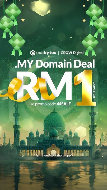 RM1 .MY Domain Deal - YouTube