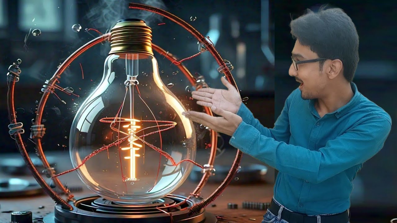 Light Bulb vs nichrome heated wire resistance - YouTube