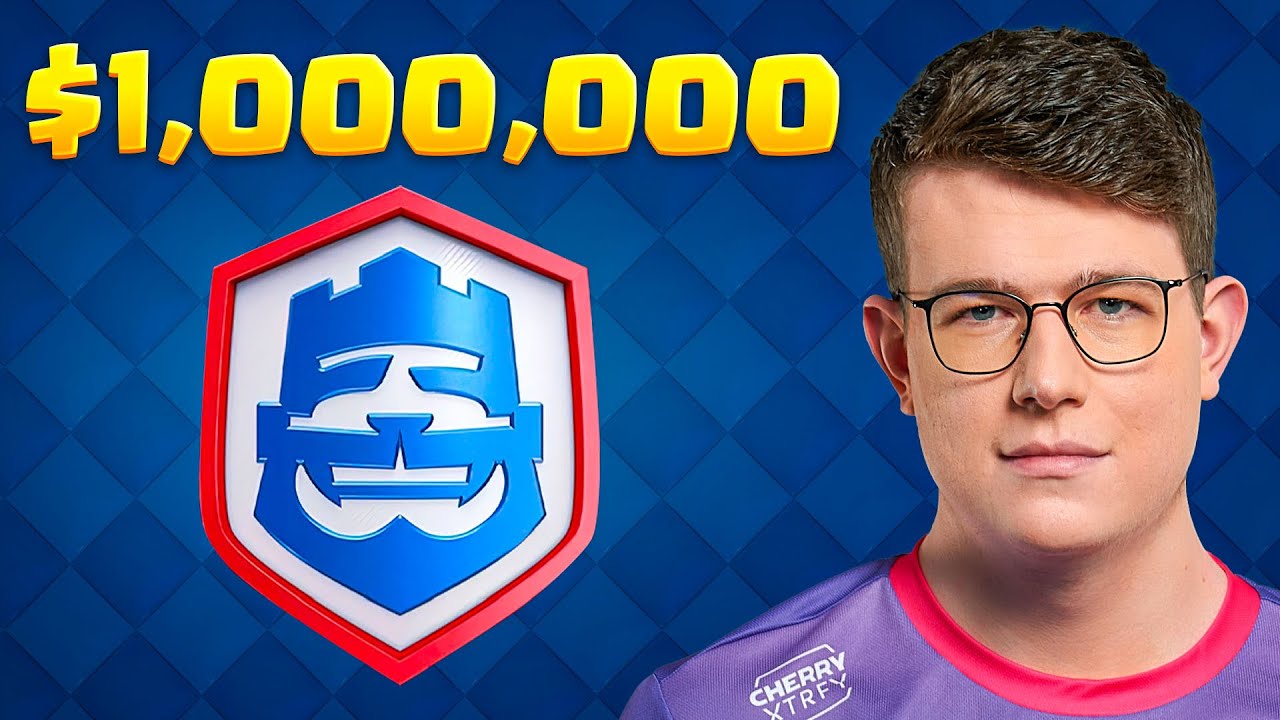 I *QUALIFIED* for $1.000.000 Clash Royale League! - YouTube