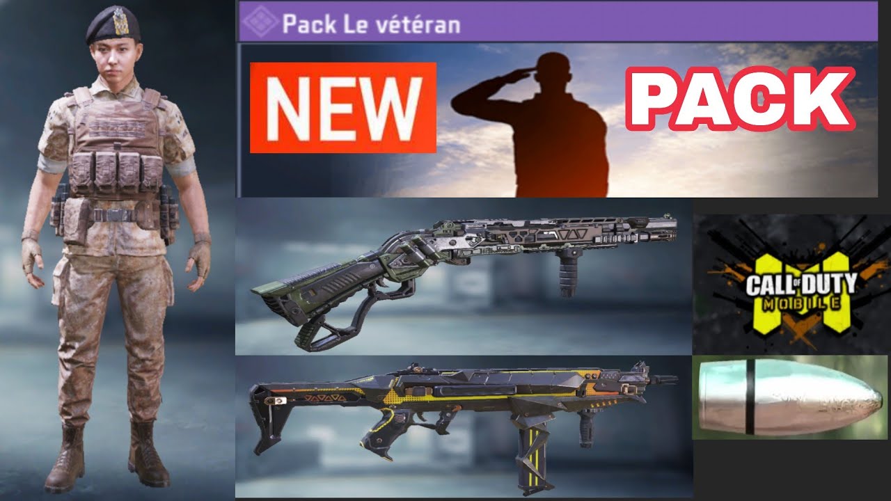 Nouveau Pack le vétéran avec le skin de Park + fusil HS0406 call of ...