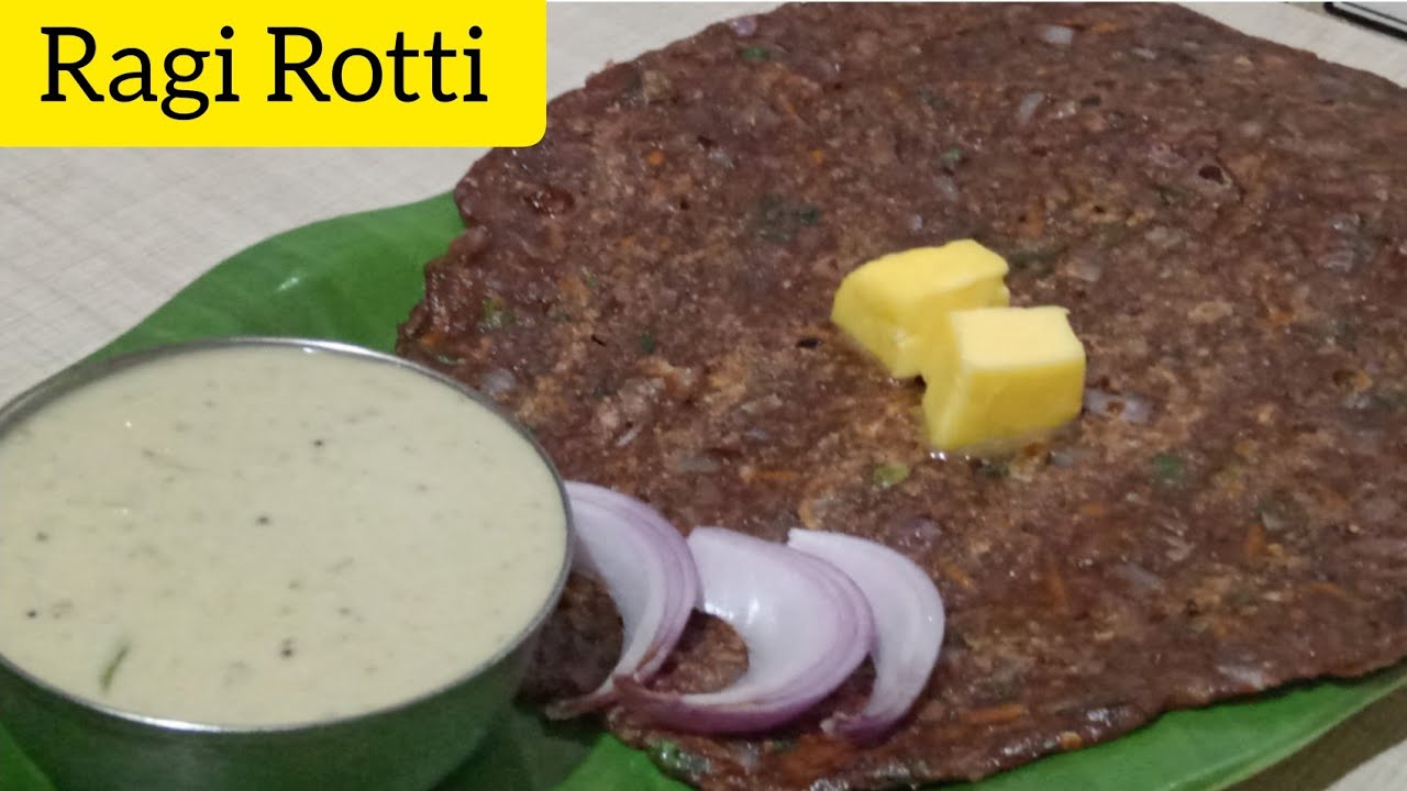 Ragi Rotti/Healthy Ragi Rotti recipe/Finger millet Rotti recipe. - YouTube