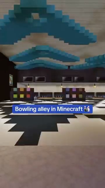 Epic Minecraft Bowling Alley Showcase! 🧱🎳 - YouTube