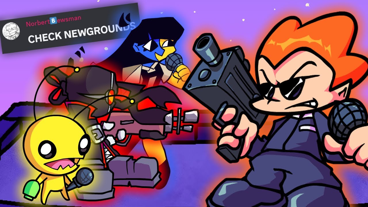 Friday Night Funkin' FNF Weekly [CHECK NEWGROUNDS] | FULL WEEK/ALL ...