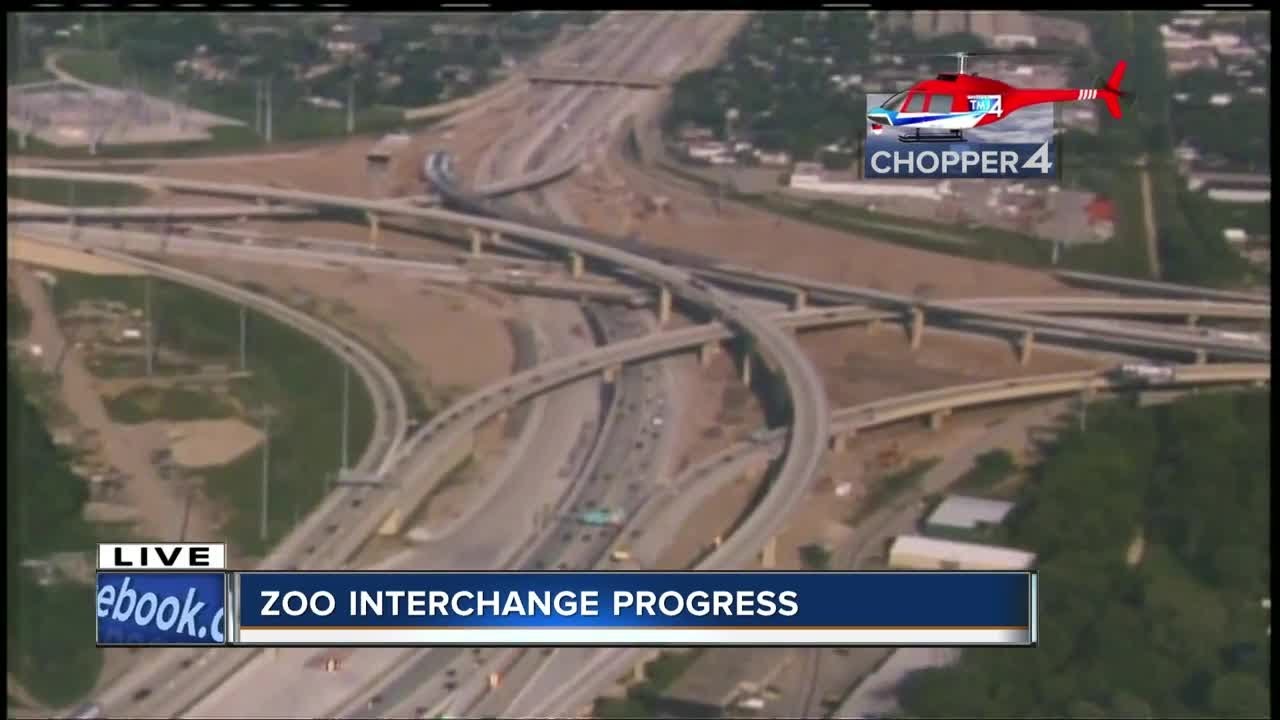 One year away from Zoo Interchange completion - YouTube