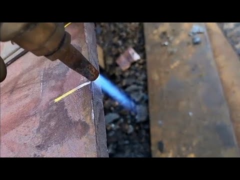 How to cut steel - Thermal cutting/Oxy-fuel cutting process - YouTube