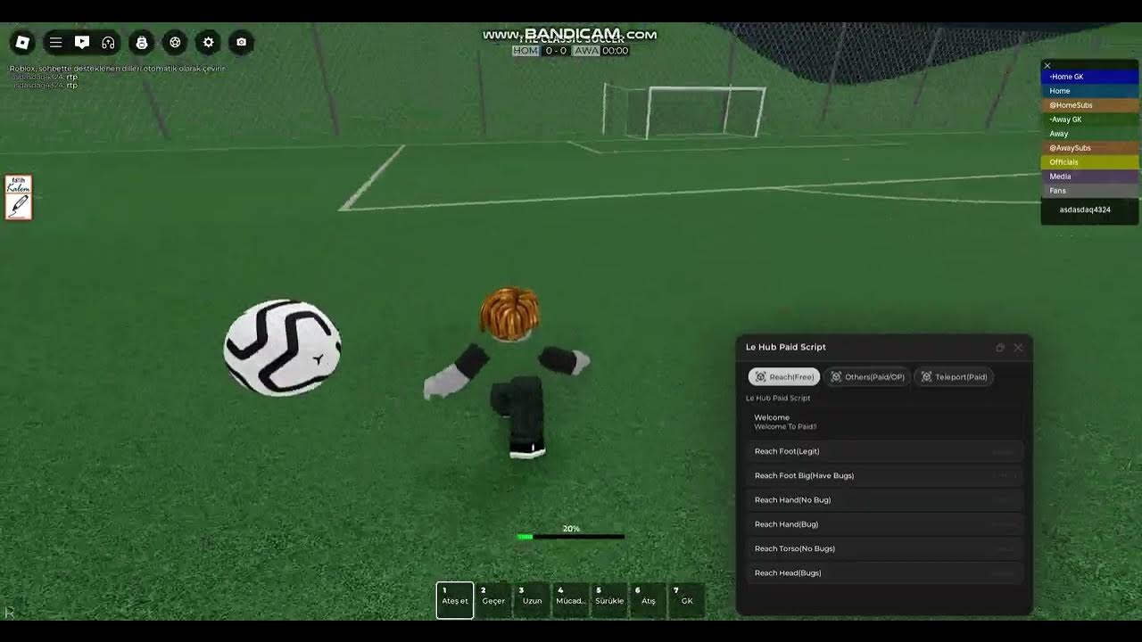 The Classic Soccer Script Paid/Free Showcase - YouTube